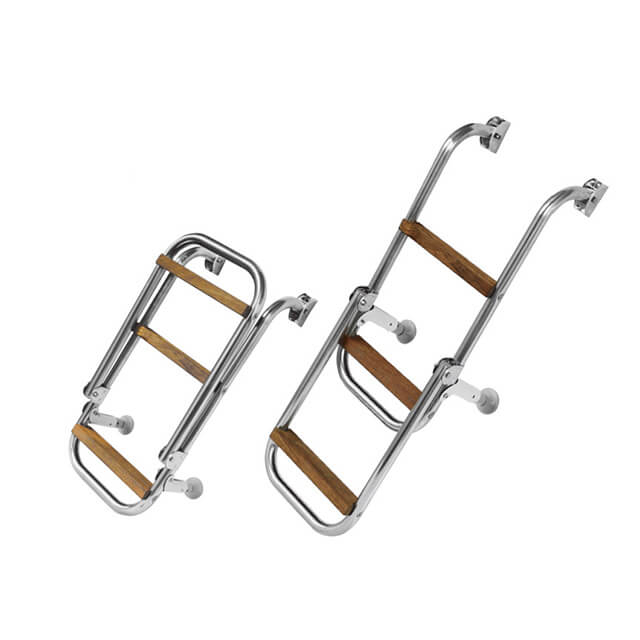 China s steel 316 ladder with wood steps manufacturers, s steel 316 ...